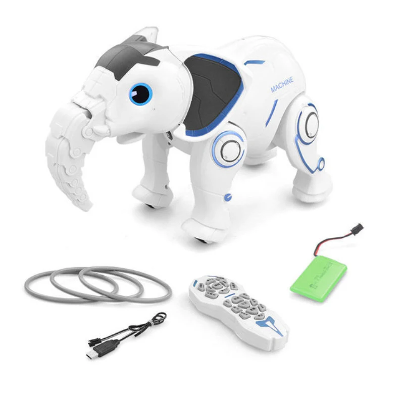Remote-Control-Elephant-RC-Robot-Interactive-Children-Toy-Singing ...