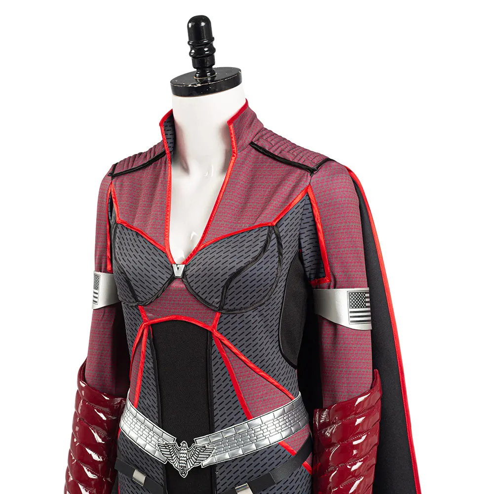 The Boys Season 2 Stormfront Cosplay Costume Women Jumpsuit Cloak ...