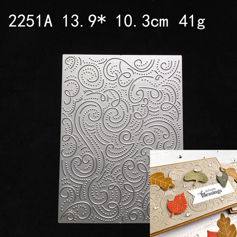 Swirls Pierce Cut Plate Metal Cutting Dies Cut Die Mold Card Scrapbook ...