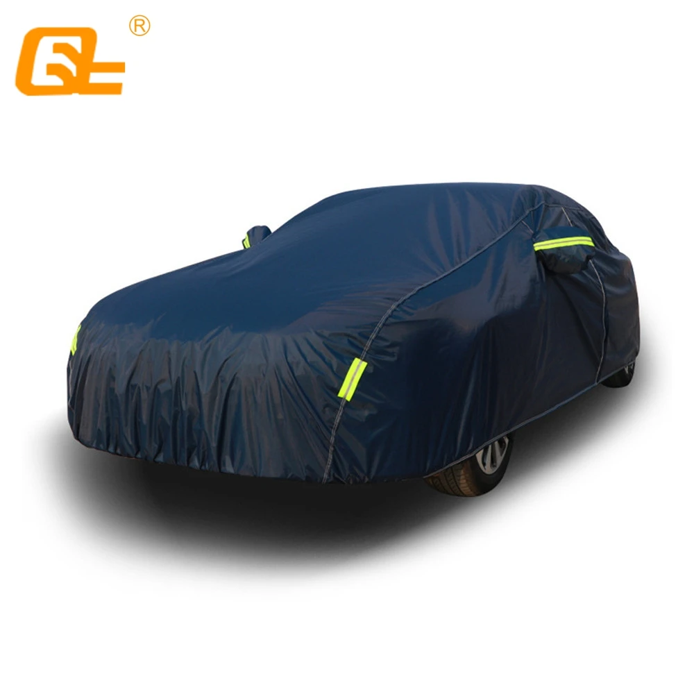 Universal-Dark-Blue-Full-Car-Cover-Outdoor-Snow-Ice-Dust-Sun-UV-Shade ...