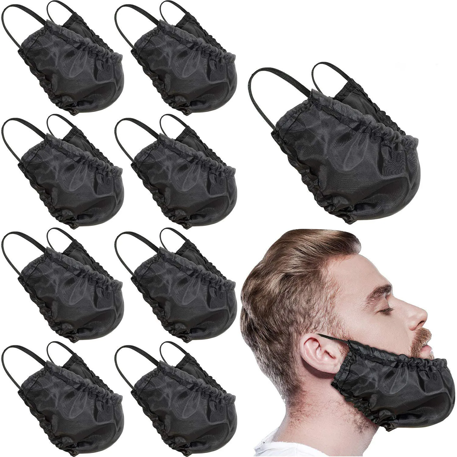 150PCS-Men-Moustache-Cover-Waterproof-Oil-Proof-Splash-Proof-Beard ...