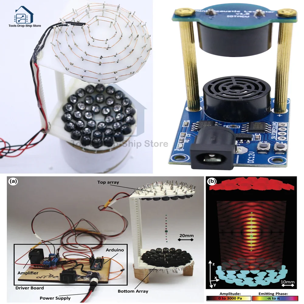 Ultrasonic-Levitation-Kit-DIY-Ultrasonic-Sensor-Acoustic-Levitator ...