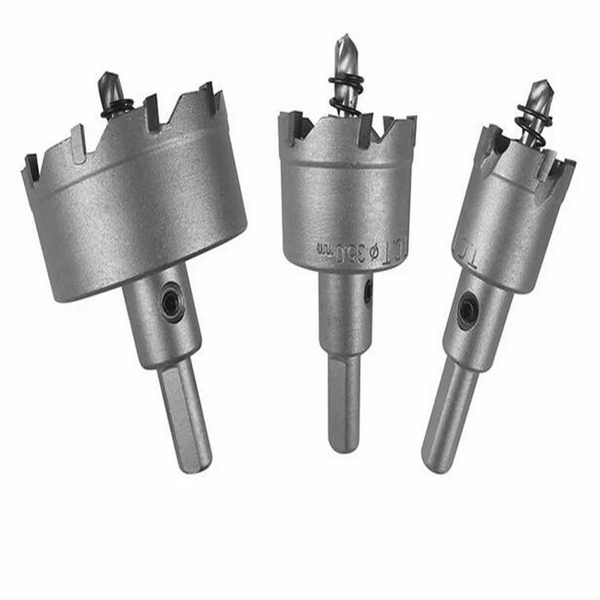 11pcs/pack Steel Wood Carbide Tipped Drill Bit Tct Metal Cutter Hole ...