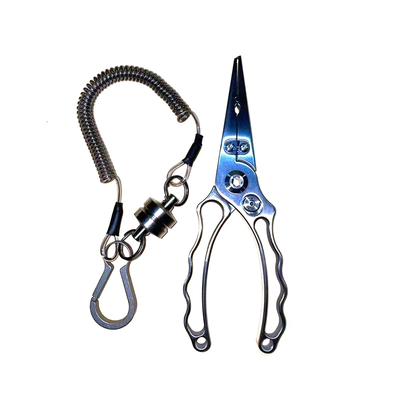 Tij Titanium Alloy Road Sub-pincer Fish Mouth Pincer Sea Fishing Multi ...
