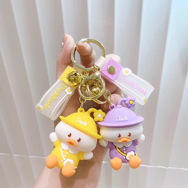 Cartoon Duck Keychain at Orville Turner blog