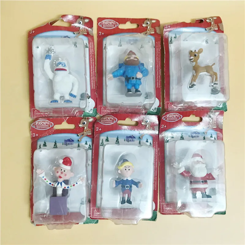 Rudolph The Red Nosed Reindeer Action Figures