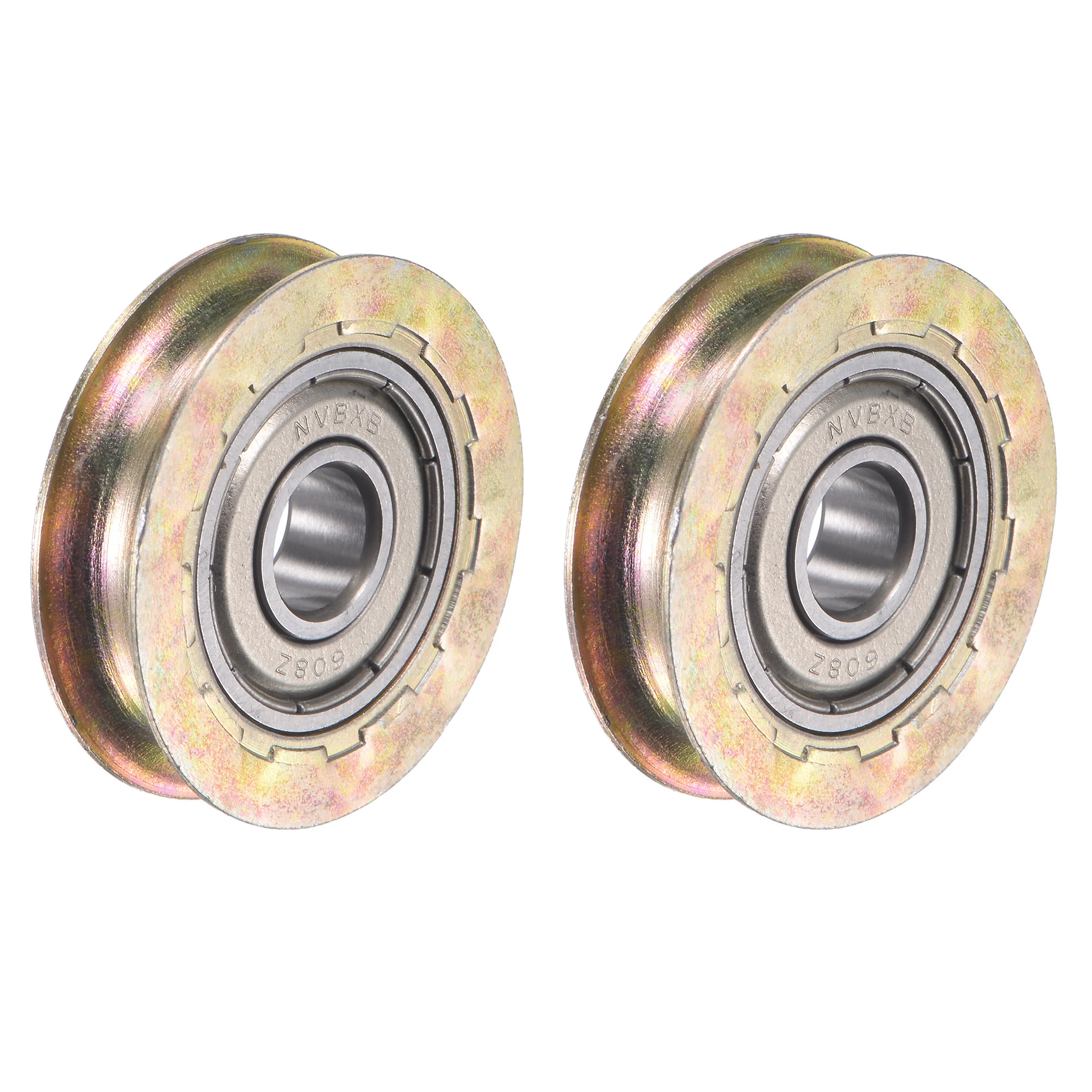 2-buah-rol-pintu-geser-alur-U-lubang-poros-8mm-32mm-Dia-Bantalan-roda ...