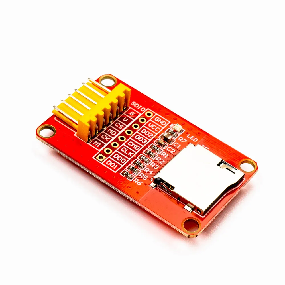Micro-SD-TF-Card-Module-SPI-SDIO-for-Diy-MCU-STM32-AVR-PIC-Arduino ...