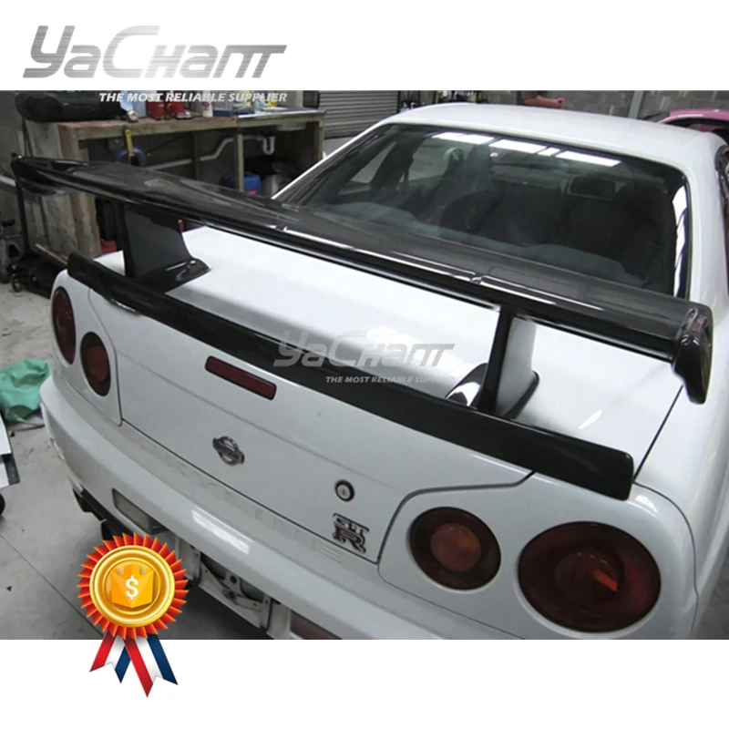 Cf Spoiler Voor Skyline R34 Gtr Oem Spoiler W/Juni Hoger, 47% OFF