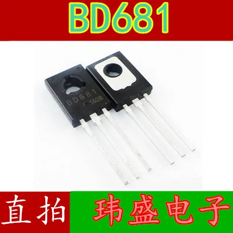 10 Uds BD681 126 100V/4A/40W|Relés| - AliExpress