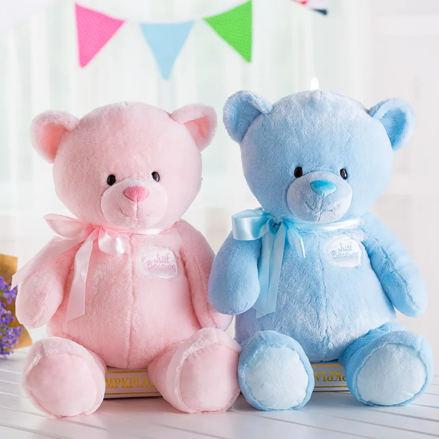 Blue And Pink Teddy Bears