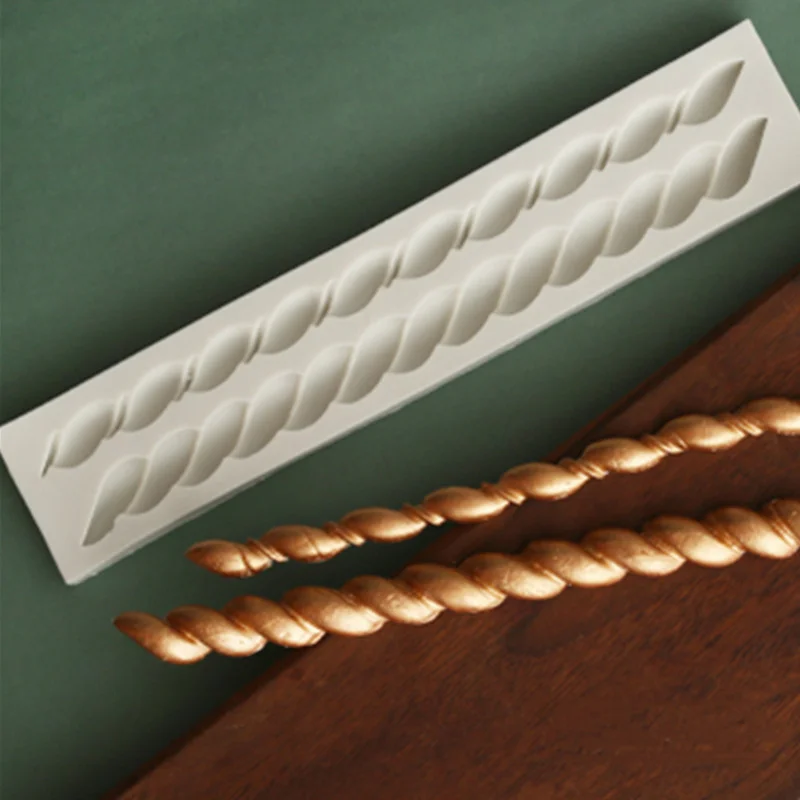 1PCS Chain Shape Silicone Mold, For Fondant Cake Mold, Bakware Tools ...