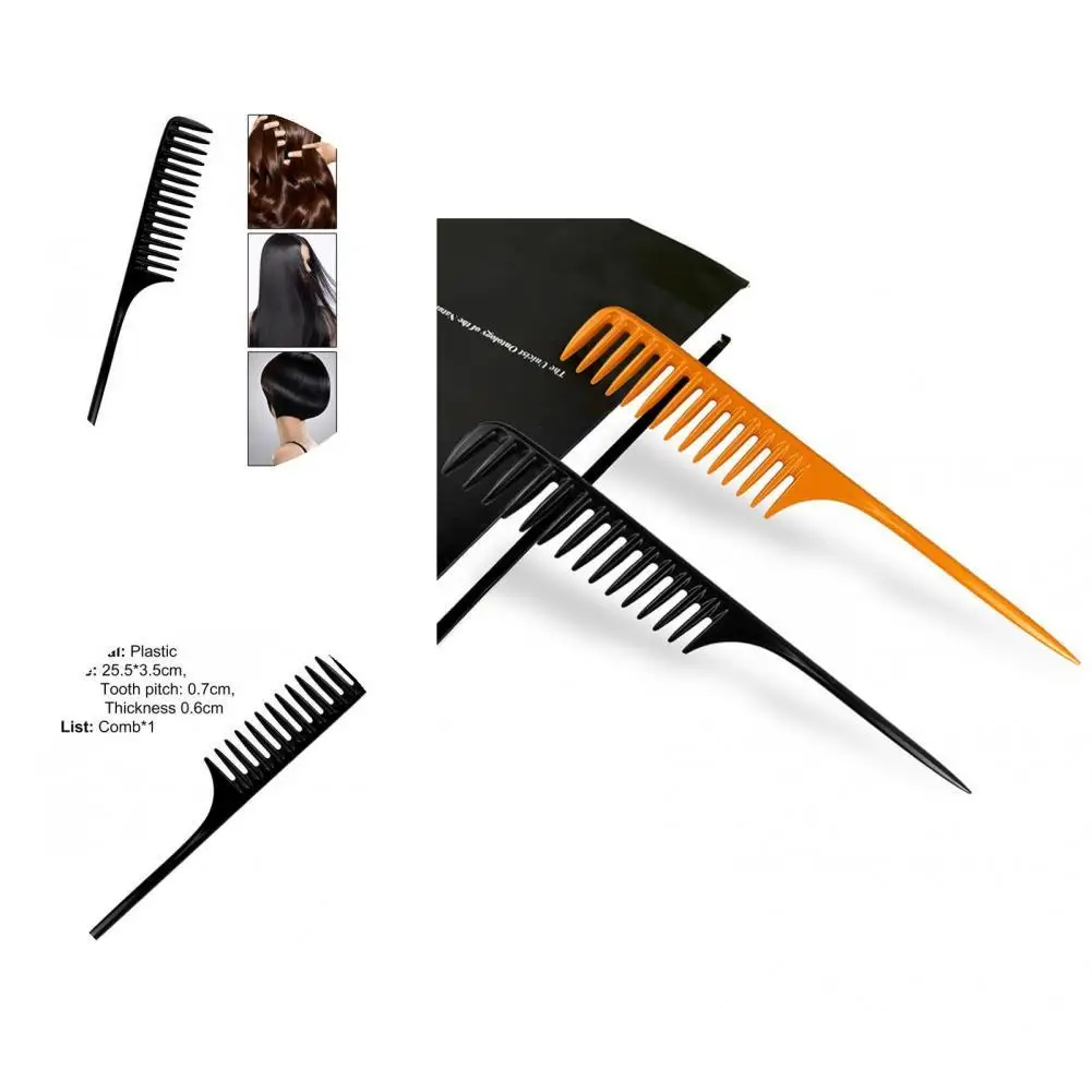 Premium Super large Pitch Multifunctional Hair Style Tip tail Comb for ...