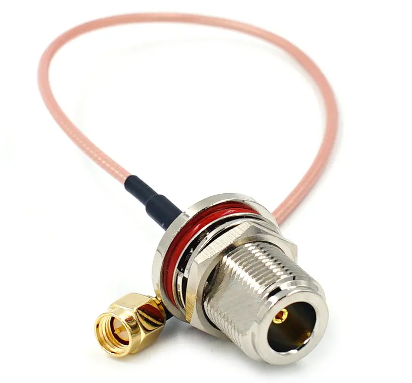 20pcs N Female Bulkhead To Sma Male Plug Pigtail Cable Rg316 20cm/30cm ...