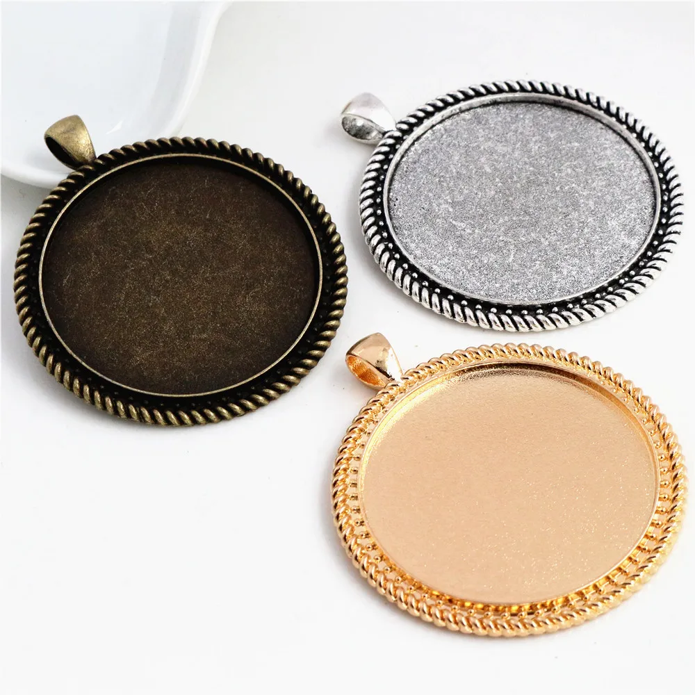 Cabochon Silver Pendant Bases | Cabochon Base Setting | Cabochon Base ...