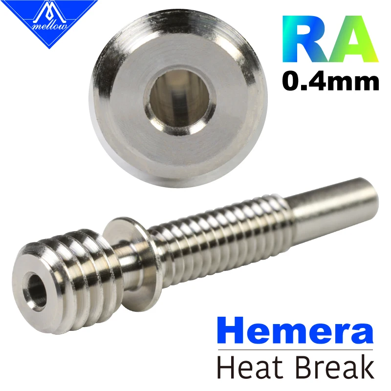 Mellow NF All-Metal Stainless steel / Titanium Alloy Hemera Heatbreak ...
