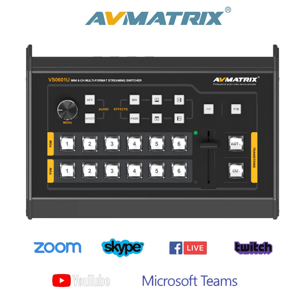 Avmatrix-vs0601u-switcher-streaming-ao-vivo-mini-6ch-4sdi-e-2-entradas ...