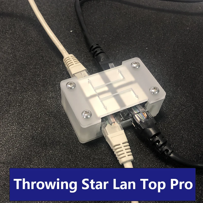 Passive Ethernet tap throwing Star LAN Tap Network Packet Capture Mod Replica Monitoring ...