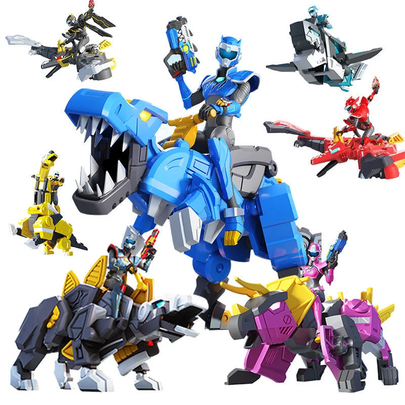 MiniForce X Volt Transformation Toys MiniForce Action Figures Dinosaur ...
