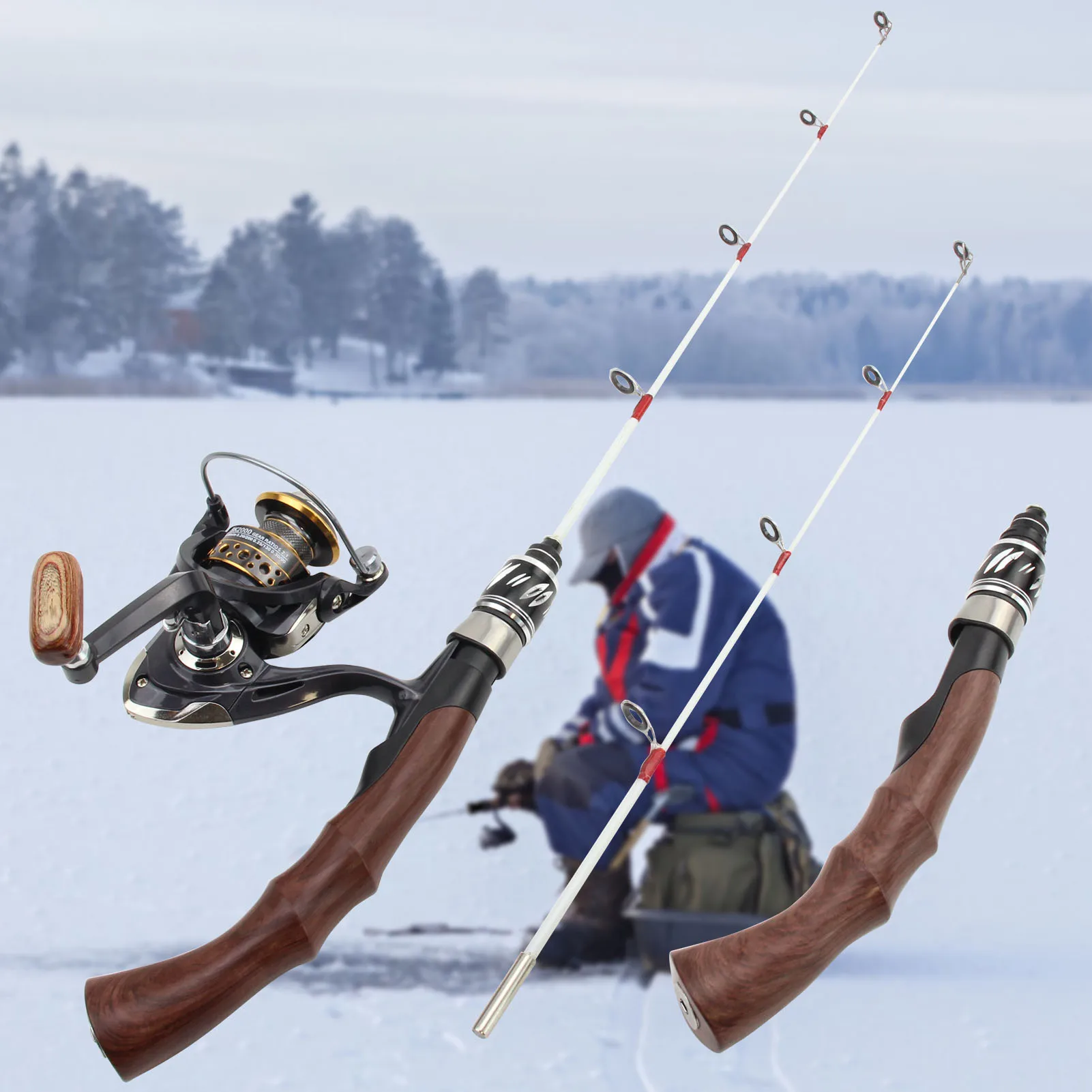 62cm-Winter-fishing-Rod-Reel-ice-fishing-rod-Portable-Superhard-carbon ...