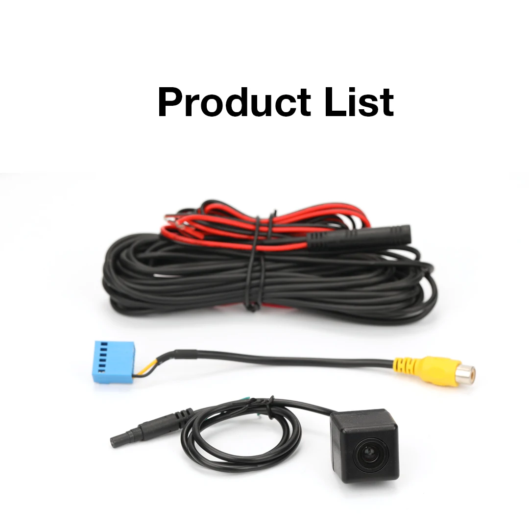 Caméra de recul,Caméra de recul pour voiture CVBS HD, avec plaque d ...