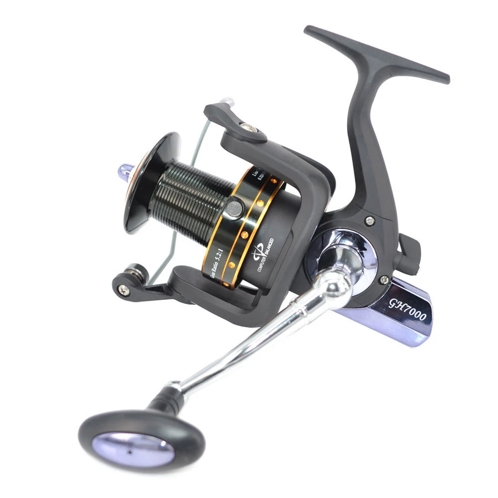 Fishing spinning reel 8000 13+1BB saltwater high profile upscale ...