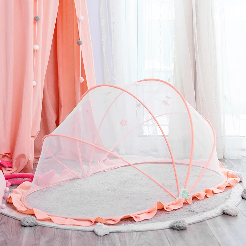 1PC-Foldable-Baby-Mosquito-Net-for-Most-Crib-Newborn-Travel-Sleep-Bed ...