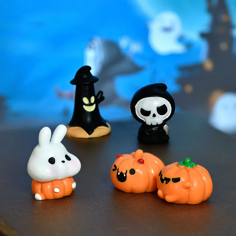 Miniature-Halloween-Figurines-Tiny-Cute-Mini-Halloween-Ghost-Pumpkin ...