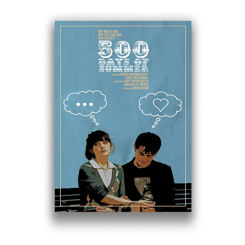 500 Days Of Summer Poster Minimalist