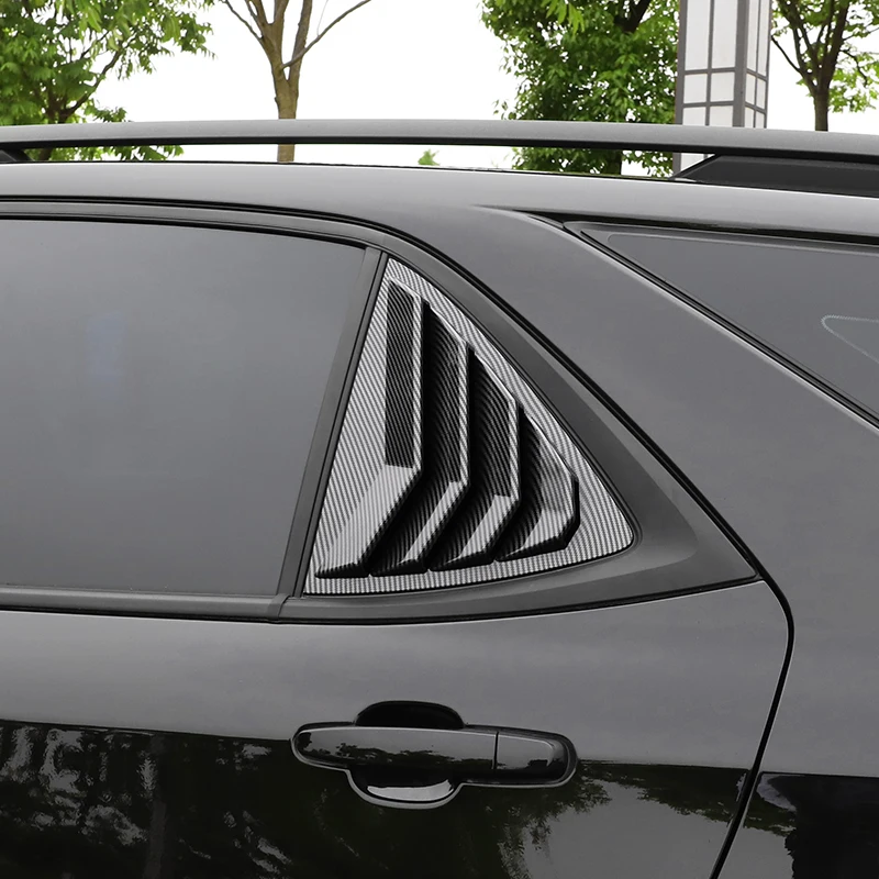 Car-Side-Vent-Rear-Quarter-Window-Louvers-Cover-Trim-Sticker-for ...