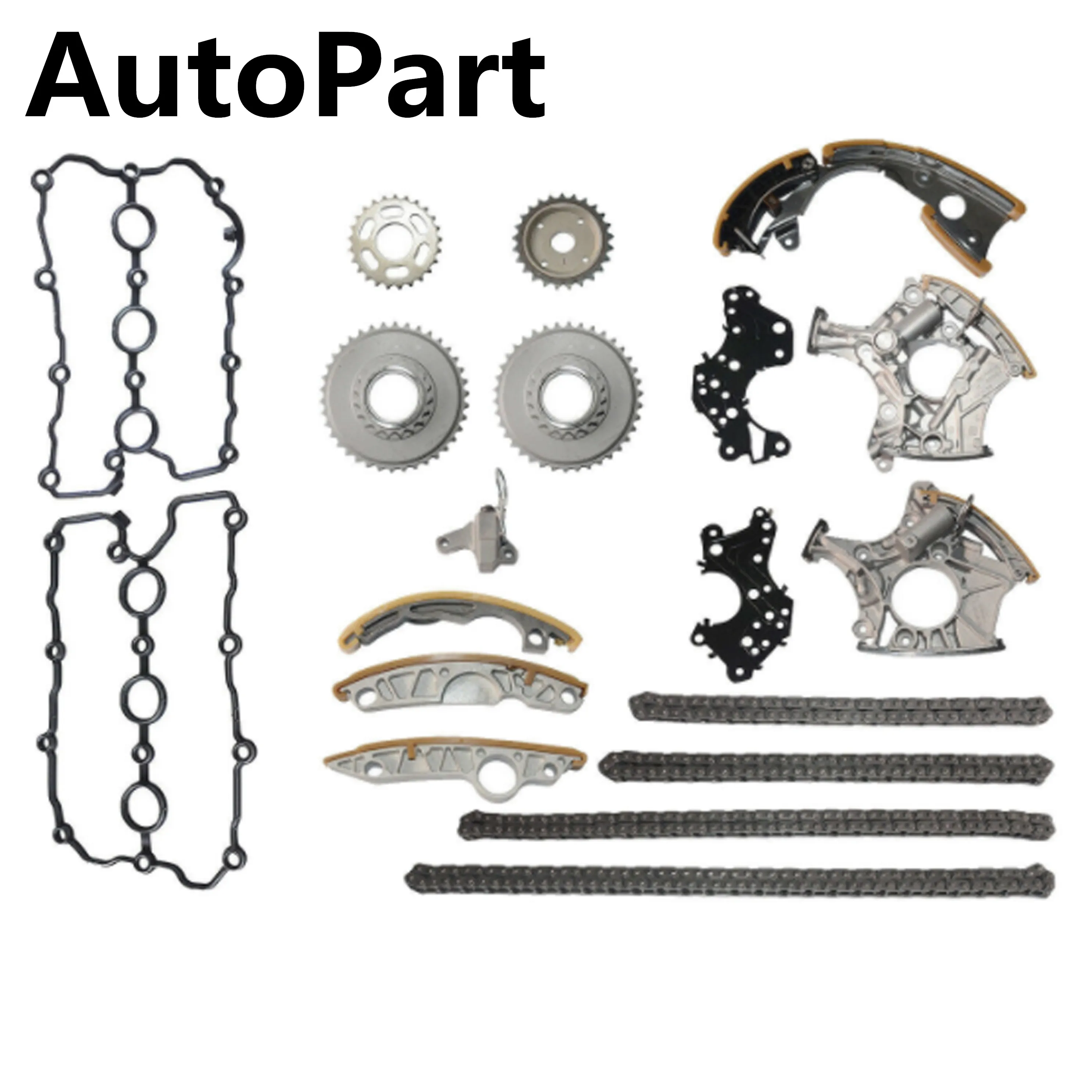 Kit de cadena de distribución 06E 109 507 D 06E 109 465 19 Uds. Con ...