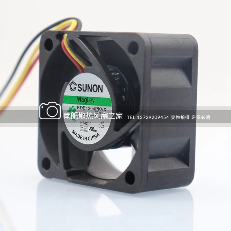 original KDE1204PKVX 4020 DC12V 1.4W 4CM maglev switch router silent ...