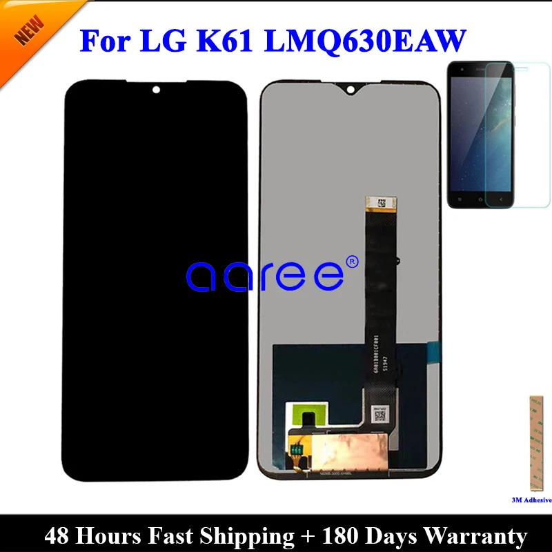 Pantalla LCD para LG K61, montaje de digitalizador táctil, para LG K61 ...