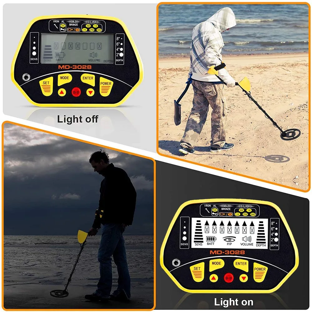 MD3028 Control Unit Metal Detector Host for MD Accessories Display ...