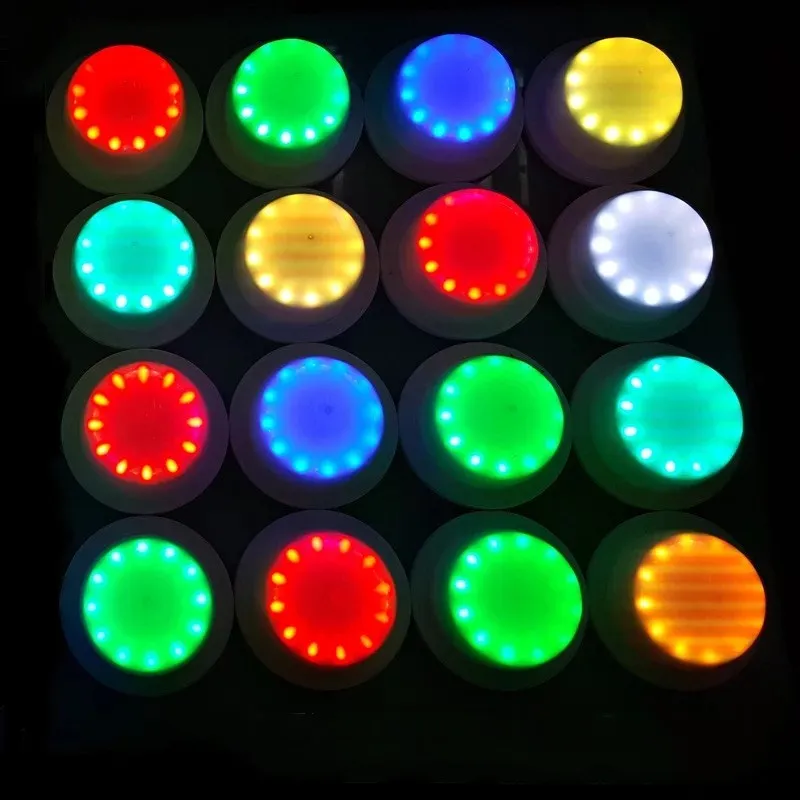 Remote-controlled-Rechargeable-RGBW-Light-base-waterproof-5050SMD-LED ...