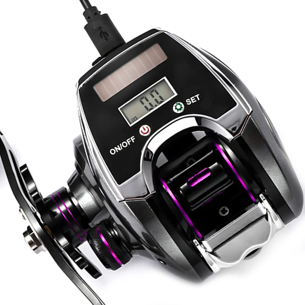 Metal-Digital-Display-Electric-Fishing-Reel-9-Gear-Magnetic-Brake ...