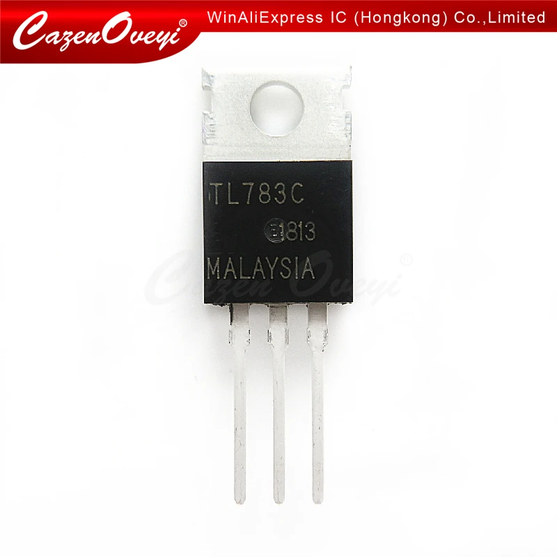 5 pçs/lote TL783CKCE3 IC REG LDO ADJ .7A TO220 3 783 TL783 TL783C Em ...