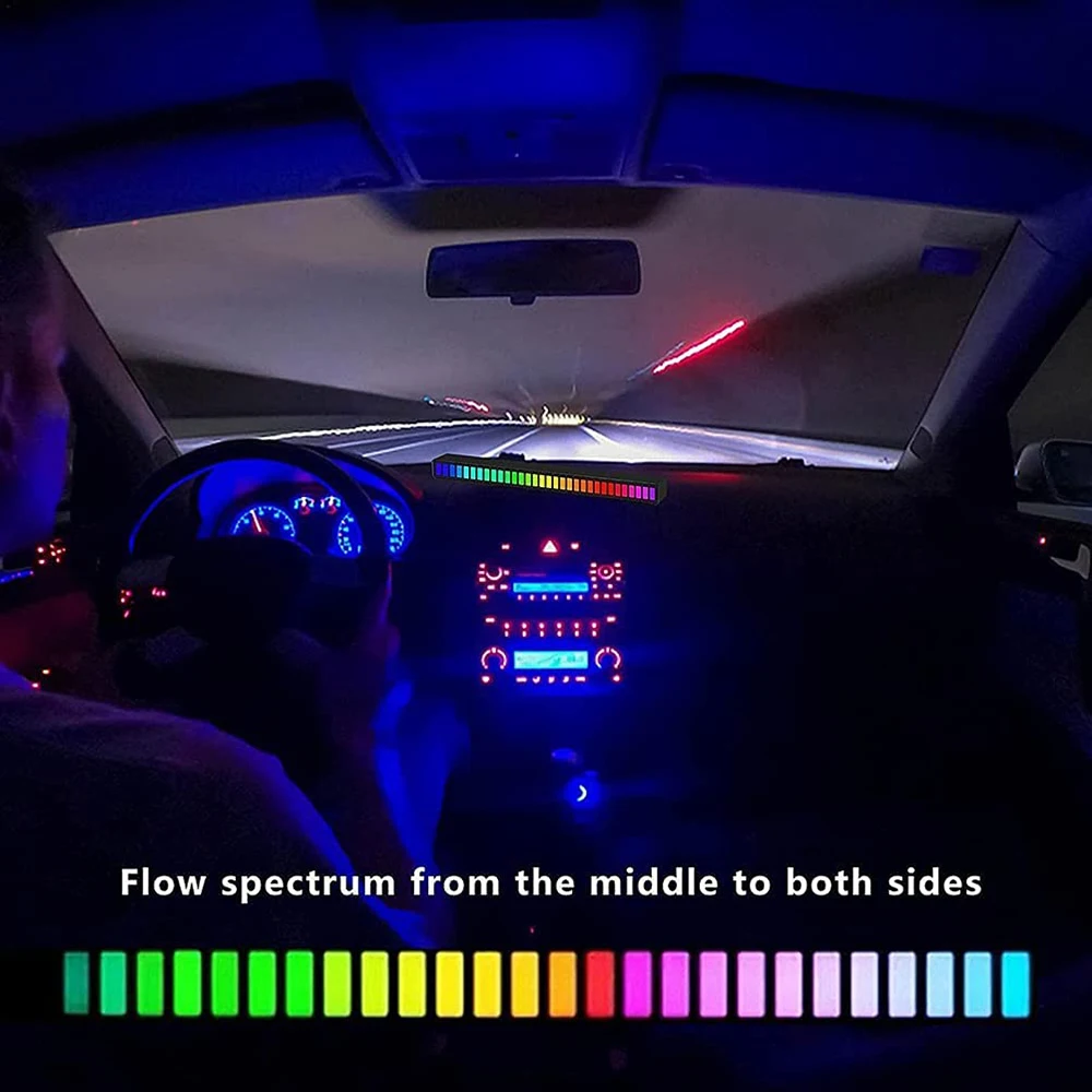 LED Audio spectrum light very sensitive and smart | Rose Lighting