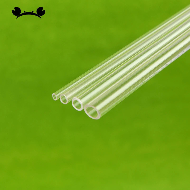 10pcs/lot Acrylic Rods Transparent Rods Plexiglass Blowing Tube Mixer ...