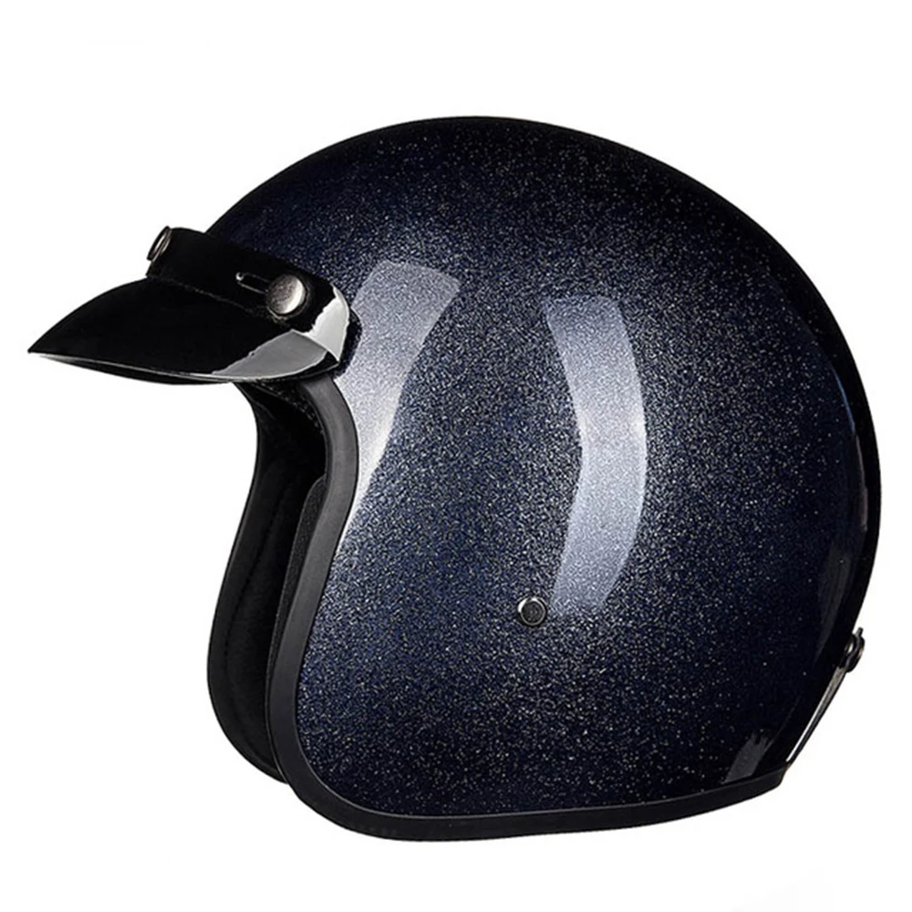 Gxt retro capacete de moto 3/4 rosto aberto capacete da motocicleta ...