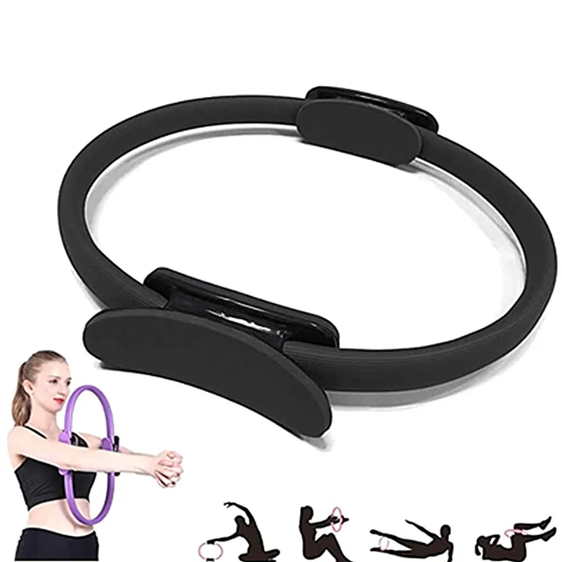 38cm-15in-Yoga-Fitness-Pilates-Circle-Women-Girls-Circle-Yoga-Magic ...