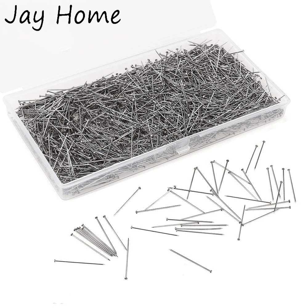 2000pcs-Sewing-Pins-26mm-Head-Pins-Fine-Satin-Pin-Straight-for ...