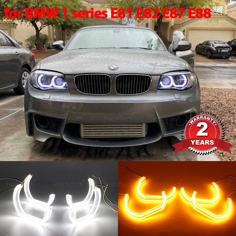 Luz-LED-de-doble-Color-para-BMW-Serie-1-E82-E88-E87-E81-2004-2012 ...