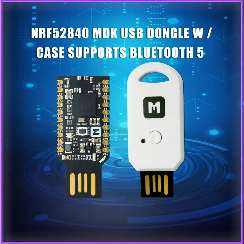 nRF52840 Micro Dev Kit USB Dongle with Case Optional for Bluetooth 5 ...