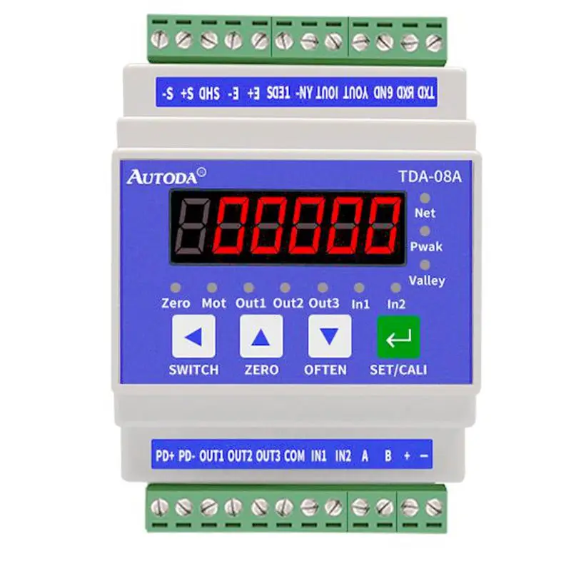 TDA-08A rail high-precision weighing sensor transmitter weight ...