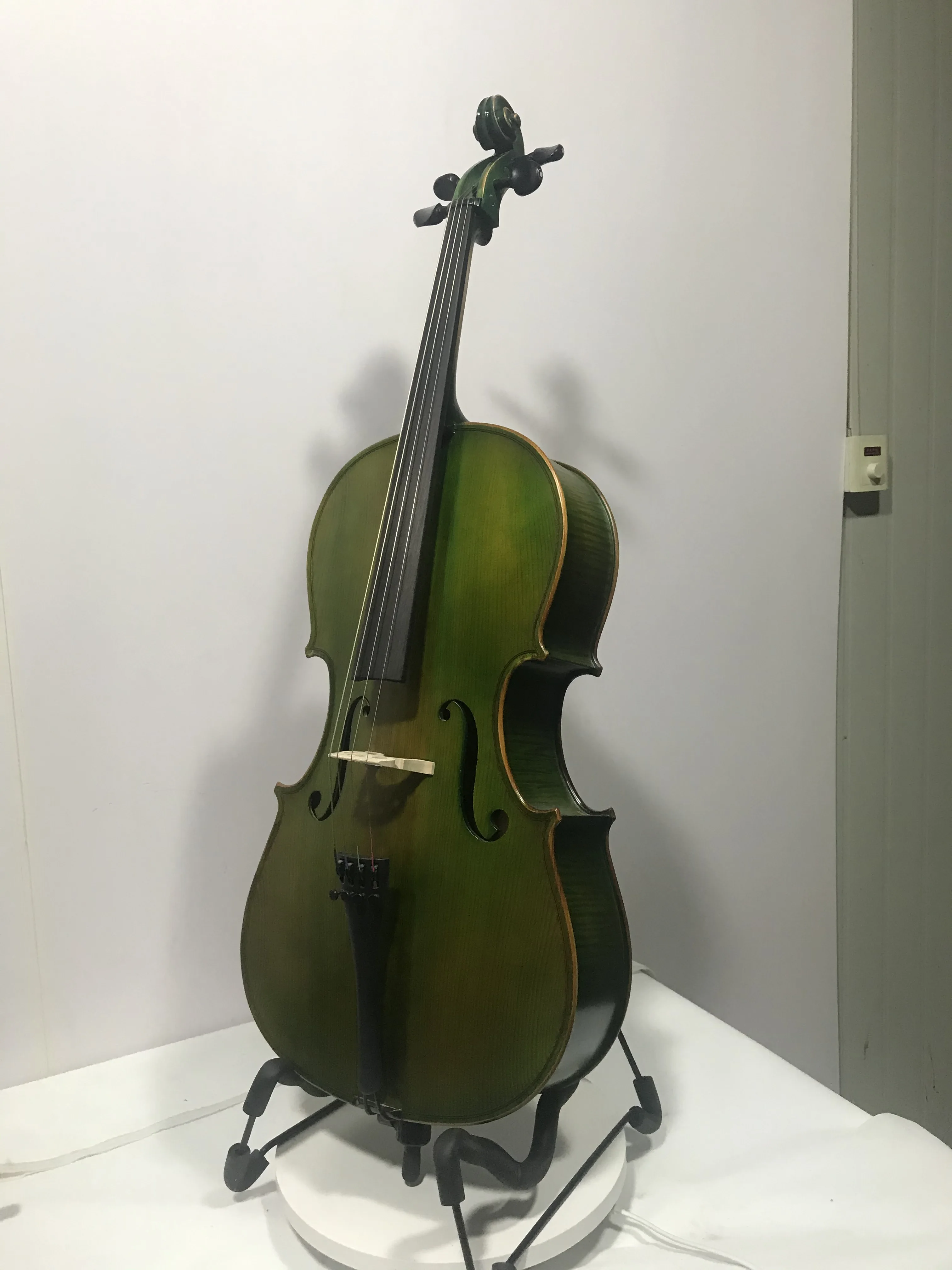 Electric Upright Bass Green