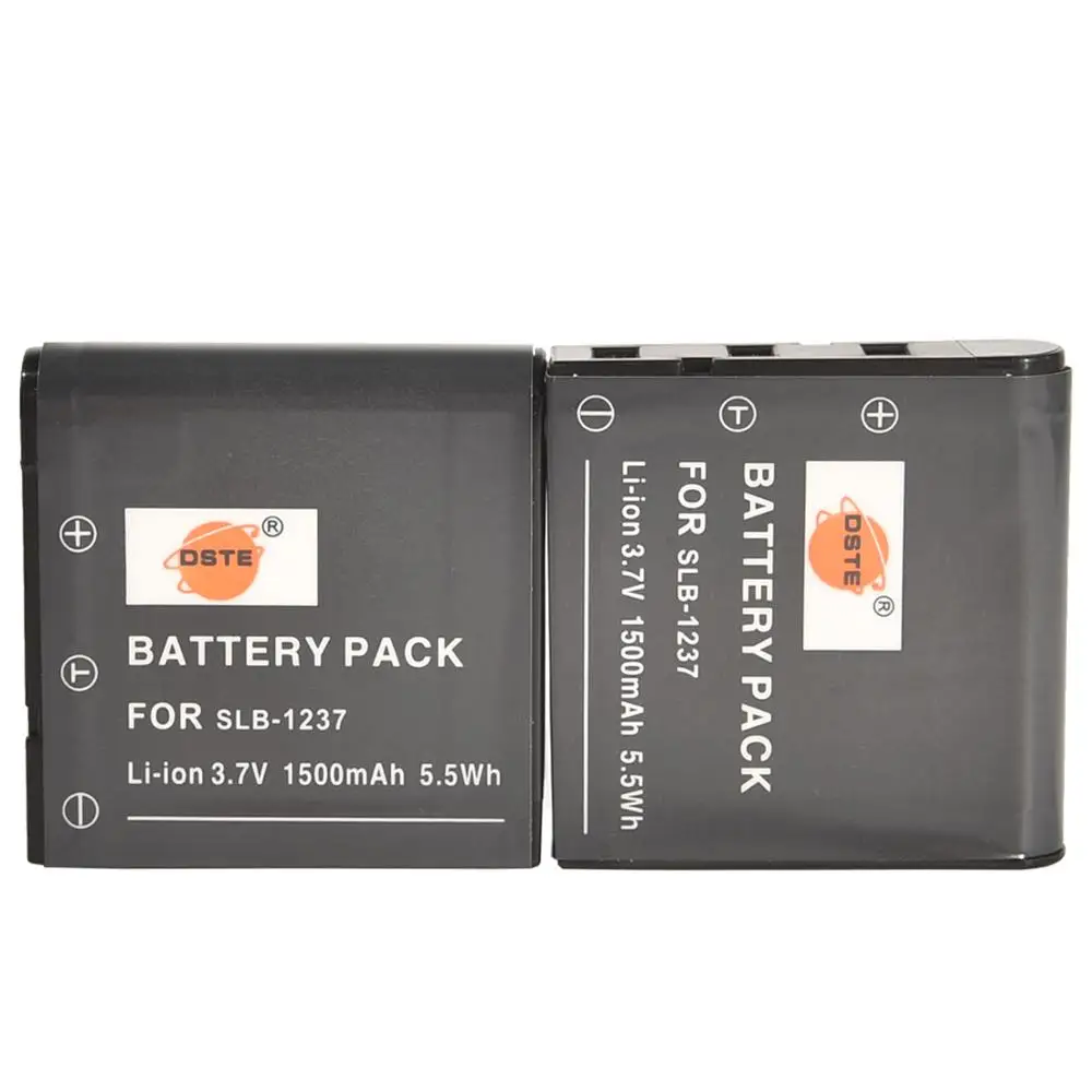 삼성 L85 L55 카메라에 대 한 DSTE 2PCS SLB 1237/BP 31 배터리|camera battery for ...