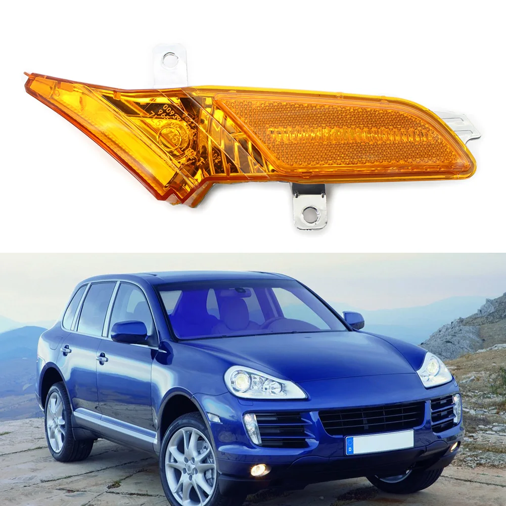자동차 앞 우측 마커 라이트 앰버 커버 쉘 95563103610 For Porsche Cayenne 2008 2009 2010 ...