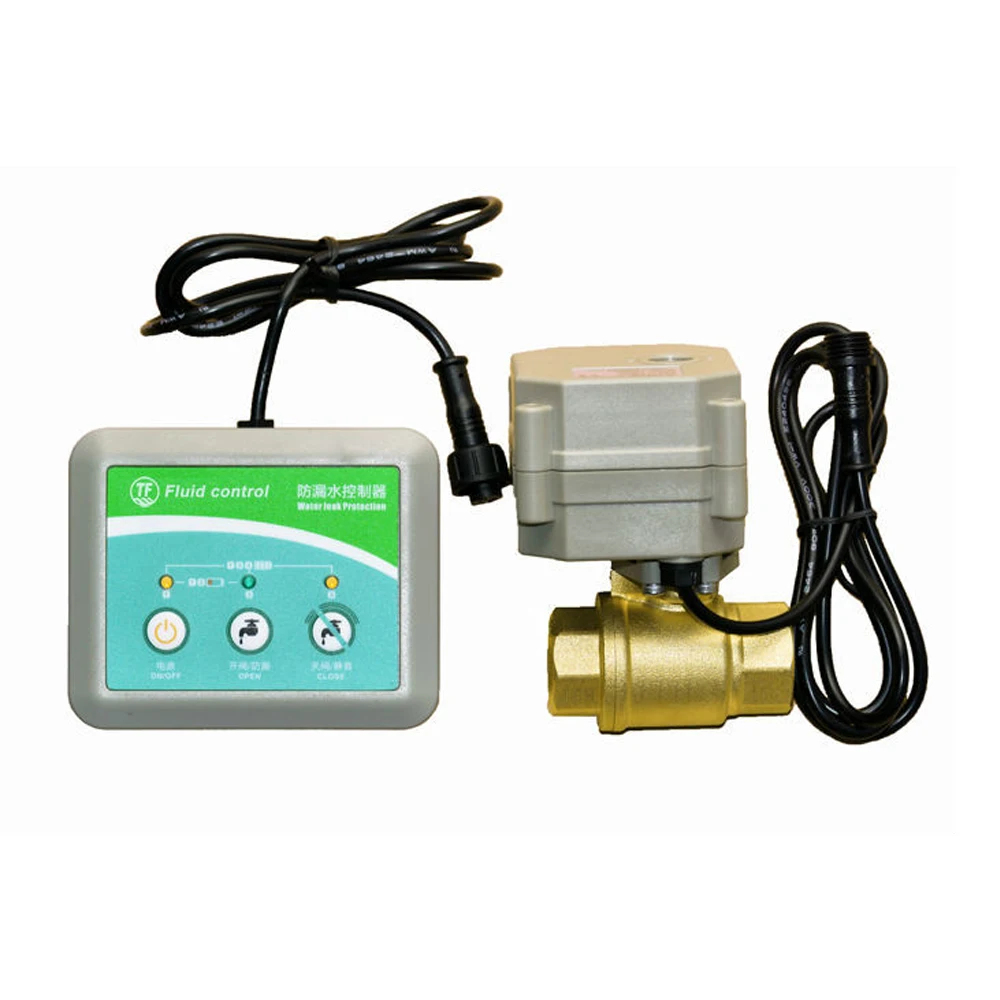Intelligent Water Leakage Controller With Dn20 Brass Electric Valve ...