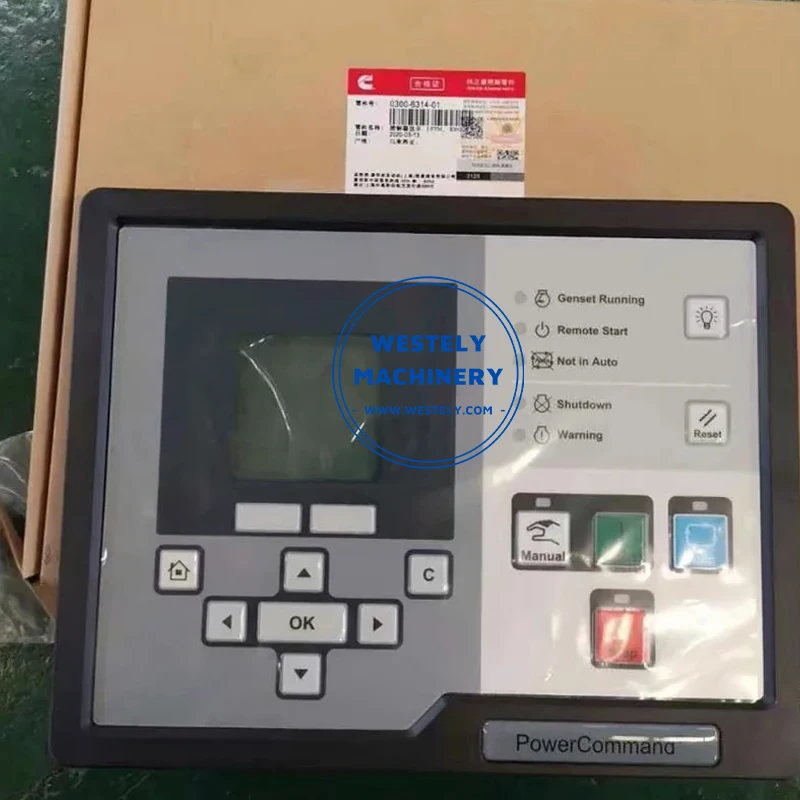 Módulo genuíno pcc3.3 cummins do controlador original pcc3300 do painel ...